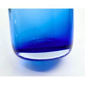BLENKO | Art | Nice Blenko Cobalt Blue Bottle | Poshmark